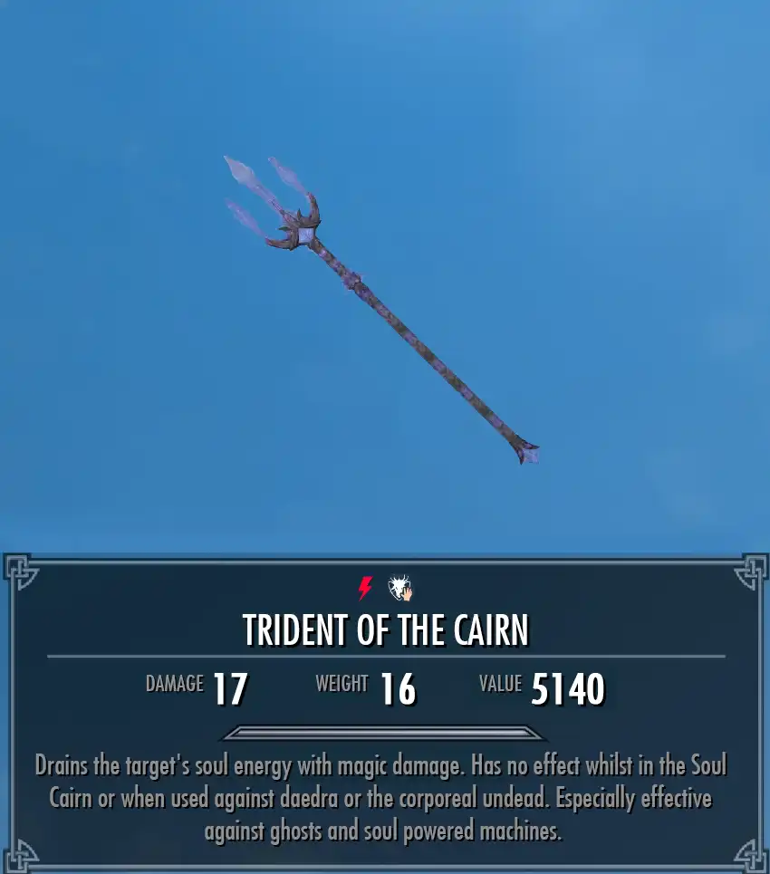 Trident of the Cairn | Legacy of the Dragonborn | Fandom