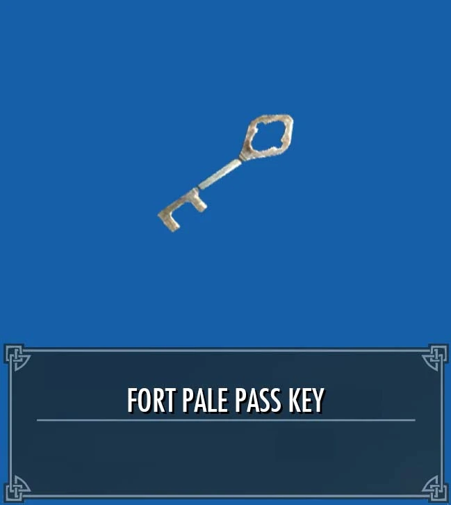 Fort Pale Pass Key | Legacy of the Dragonborn | Fandom