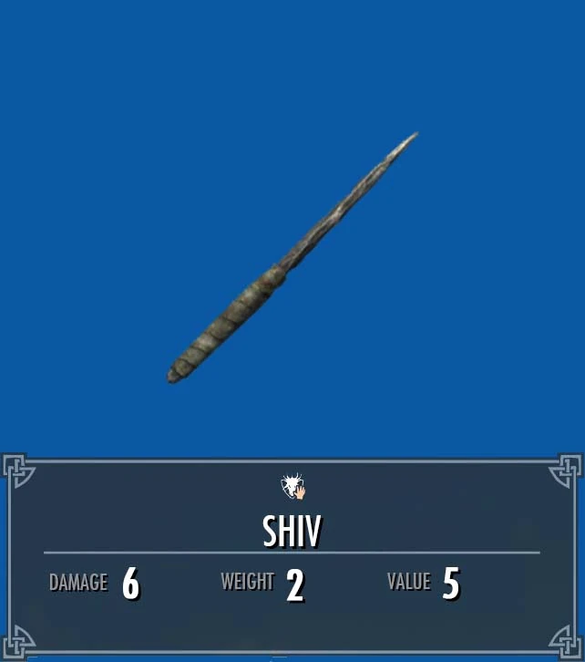 Shiv | Legacy of the Dragonborn | Fandom