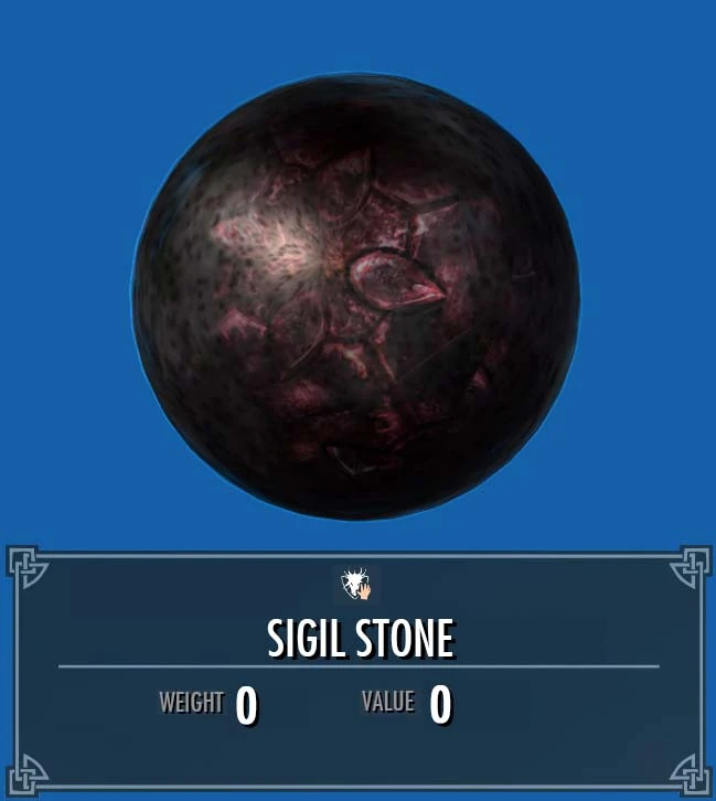 Sigil Stone | Legacy of the Dragonborn | Fandom