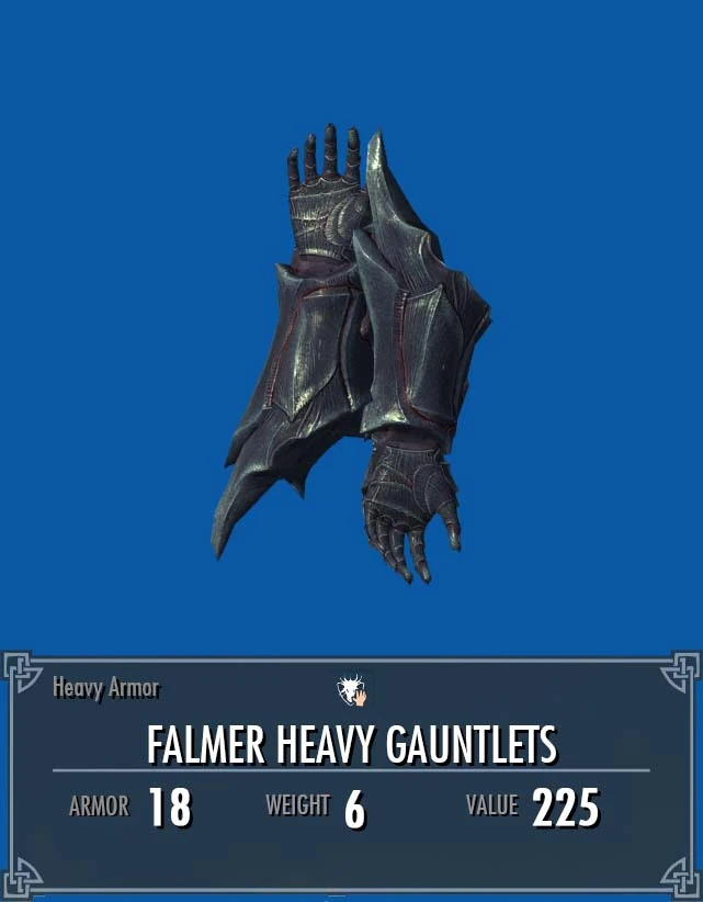 Falmer Heavy Gauntlets | Legacy of the Dragonborn | Fandom