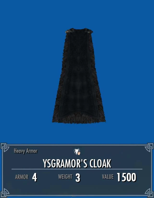 Ysgramor's Cloak | Legacy of the Dragonborn | Fandom