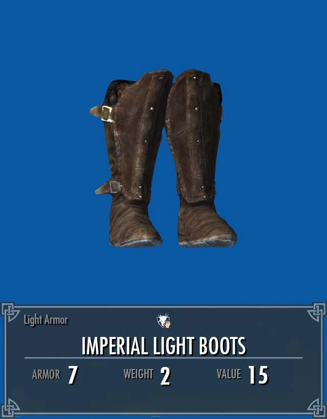 Imperial Light Boots | Legacy of the Dragonborn | Fandom