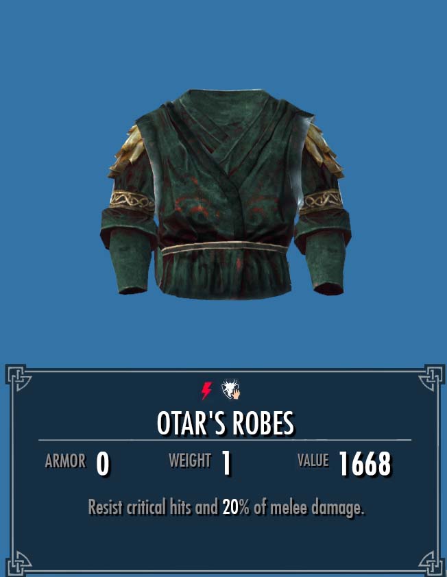Otar's Robes | Legacy of the Dragonborn | Fandom