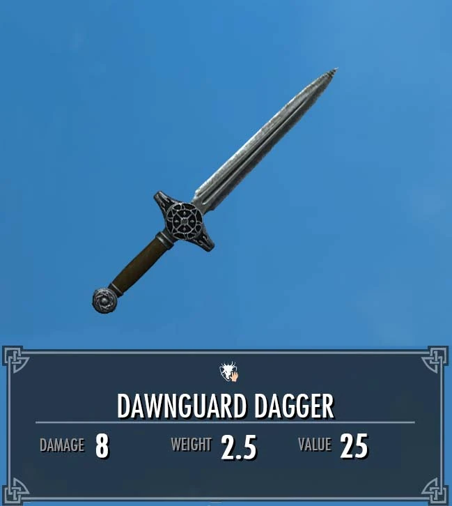 Dawnguard Dagger | Legacy of the Dragonborn | Fandom