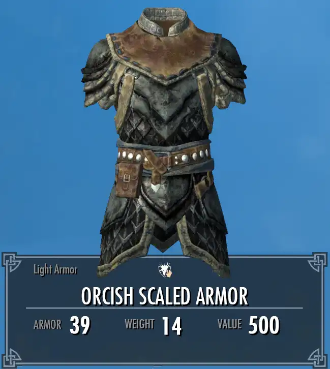 Orcish Scaled Armor | Legacy of the Dragonborn | Fandom