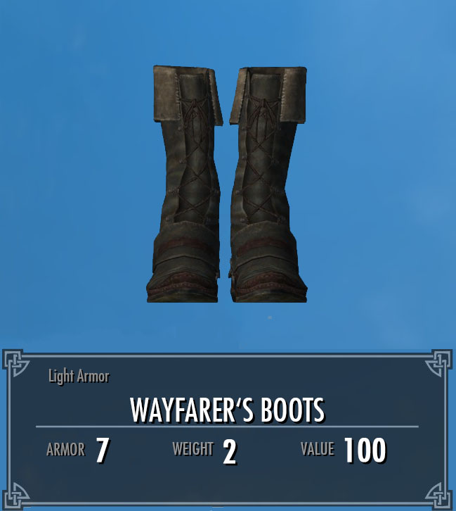 Wayfarers Boots Legacy Of The Dragonborn Fandom