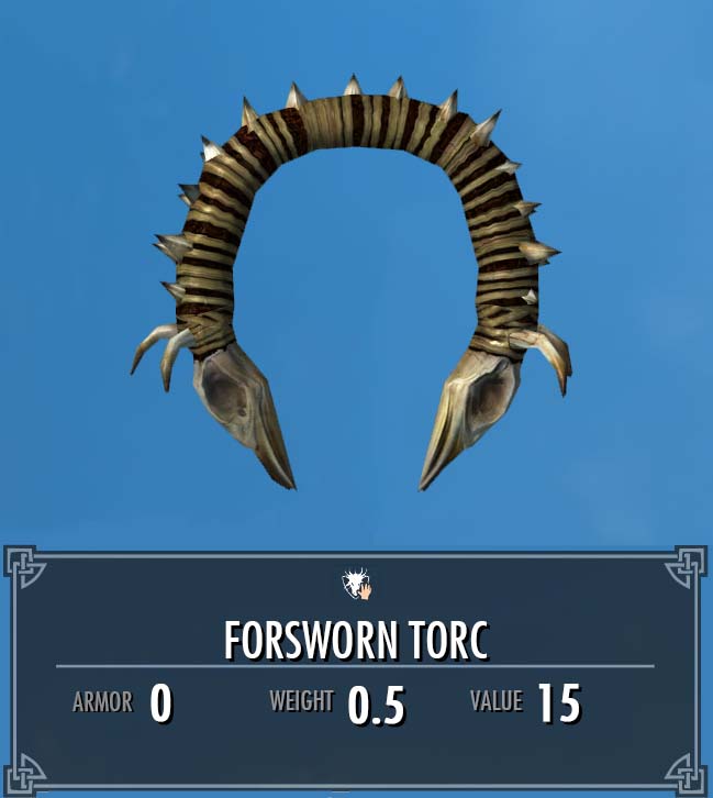 Forsworn Torc Legacy Of The Dragonborn Fandom