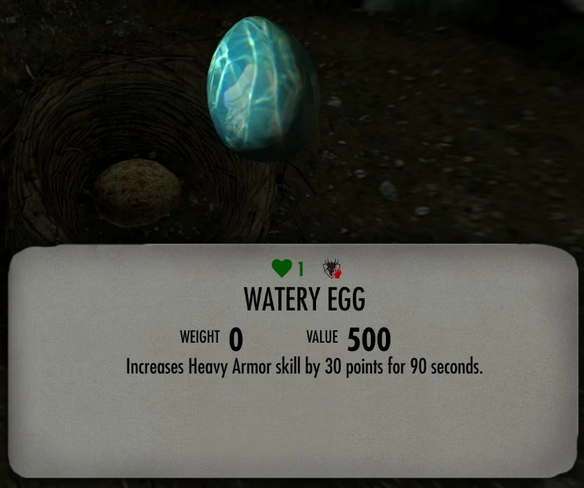 Watery Egg | Legacy of the Dragonborn | Fandom