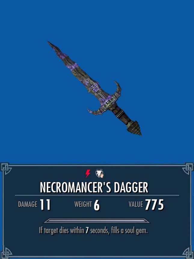 Necromancer's Dagger | Legacy of the Dragonborn | Fandom