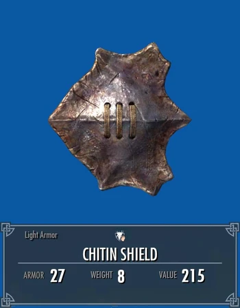 Chitin Shield | Legacy of the Dragonborn | Fandom