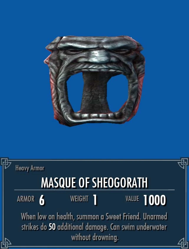 Masque of Sheogorath | Legacy of the Dragonborn | Fandom