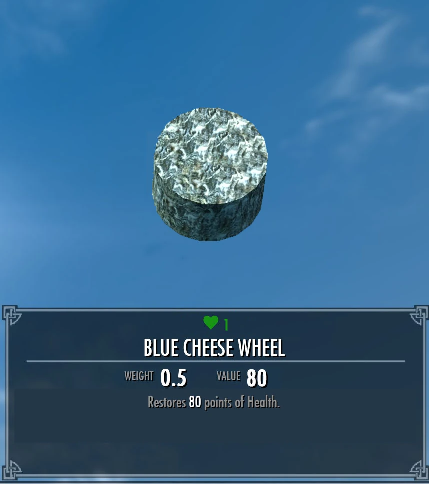 Blue Cheese Wheel | Legacy of the Dragonborn | Fandom