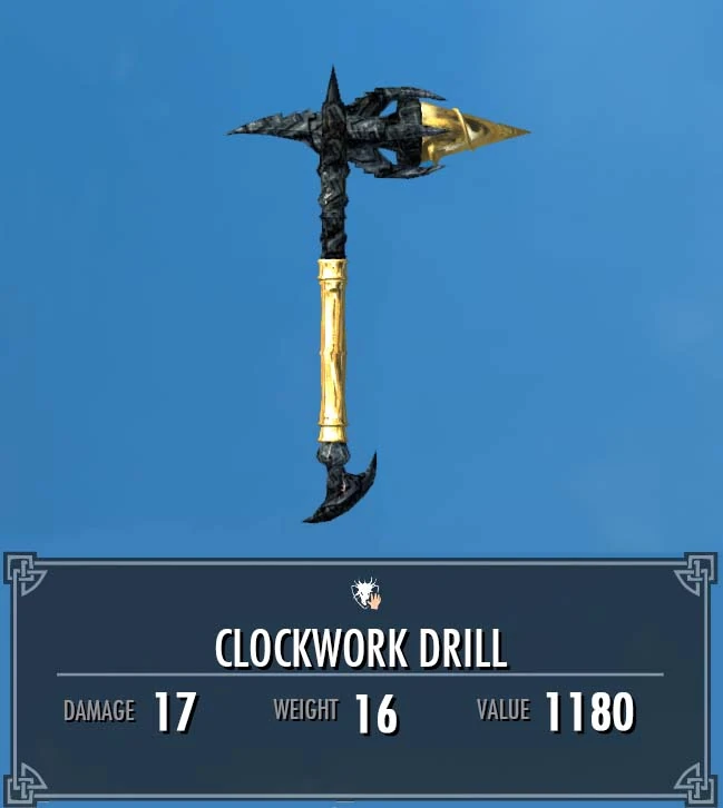 Clockwork Drill | Legacy of the Dragonborn | Fandom