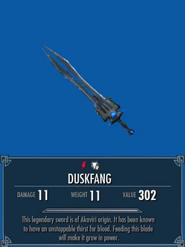 Dawnfang/Duskfang | Legacy of the Dragonborn | Fandom