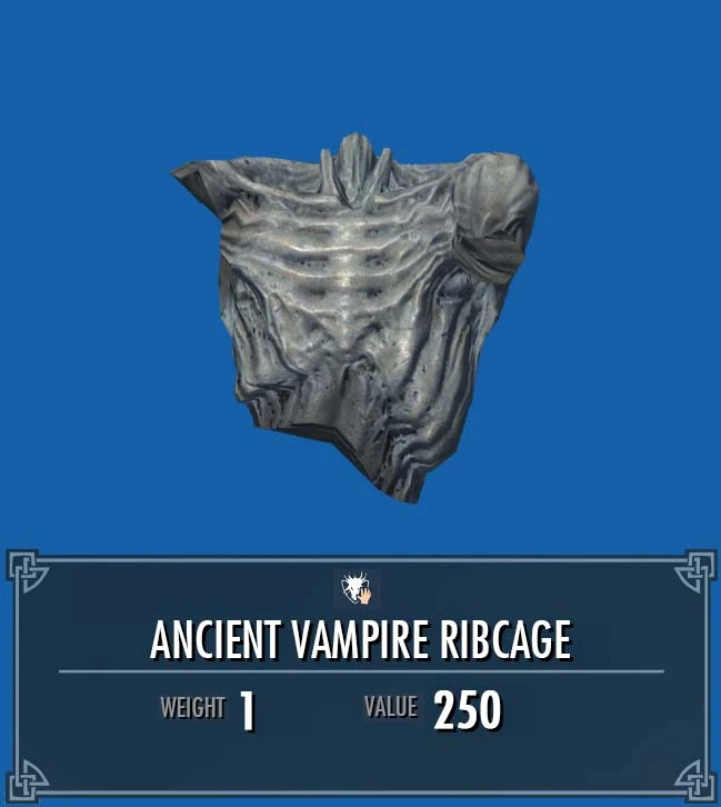 Ancient Vampire Ribcage | Legacy of the Dragonborn | Fandom