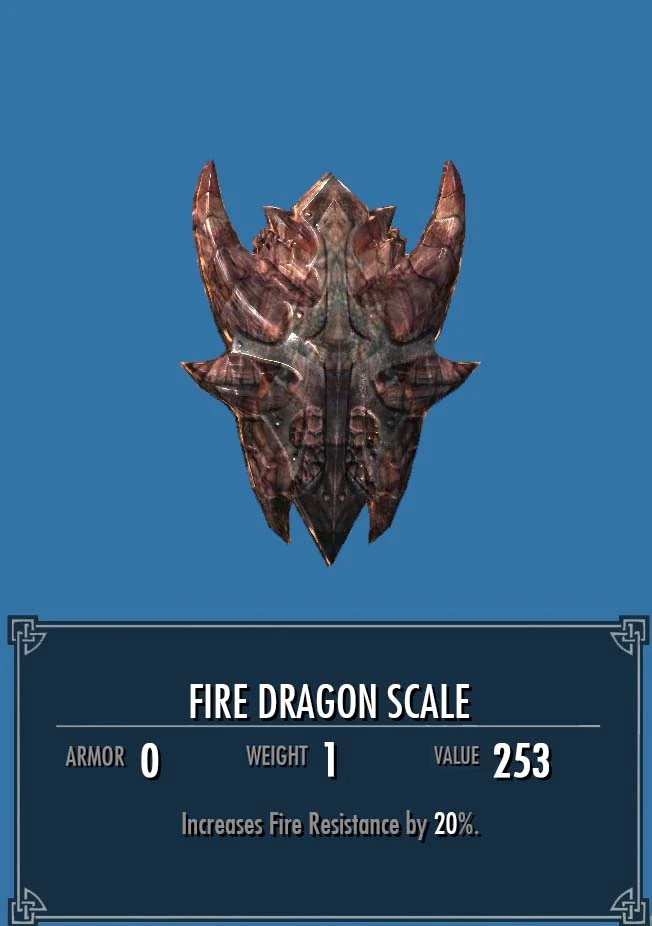 Fire Dragon Scale | Legacy of the Dragonborn | Fandom