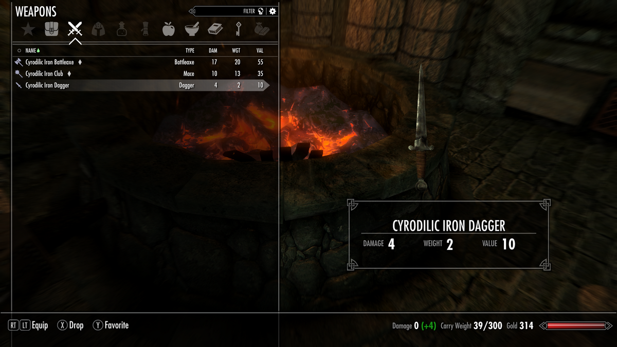 Cyrodilic Iron Dagger Legacy Of The Dragonborn Fandom