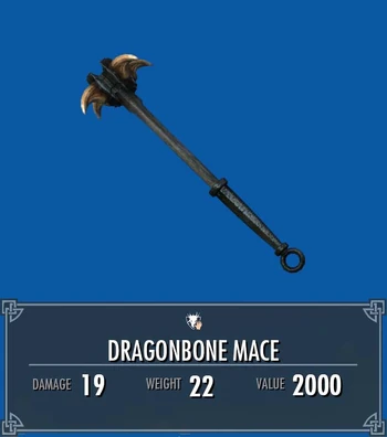 Dragonbone Mace | Legacy of the Dragonborn | Fandom