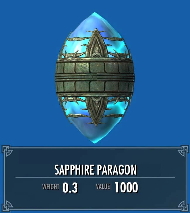 Sapphire Paragon | Legacy of the Dragonborn | Fandom