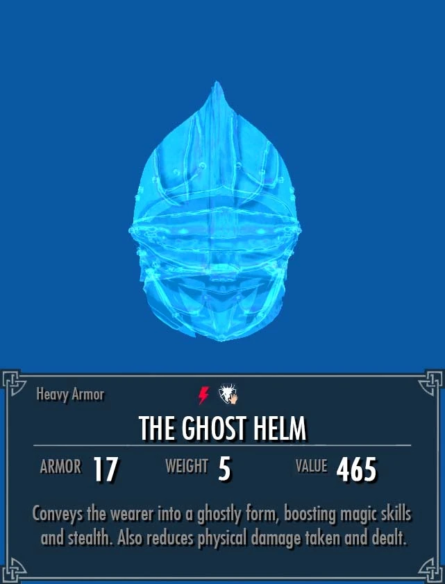 The Ghost Helm | Legacy of the Dragonborn | Fandom