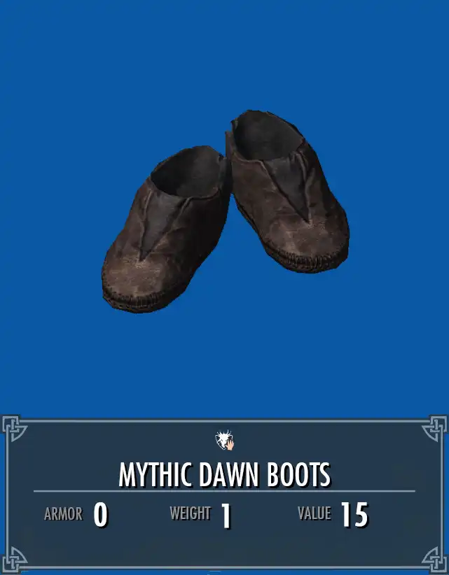 Mythic Dawn Boots | Legacy of the Dragonborn | Fandom
