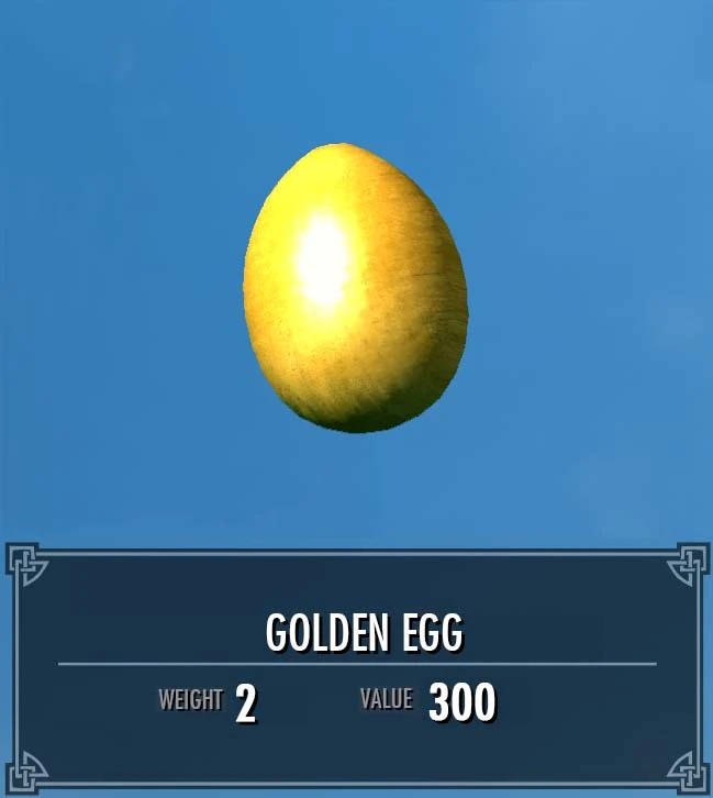 Golden Egg | Legacy of the Dragonborn | Fandom