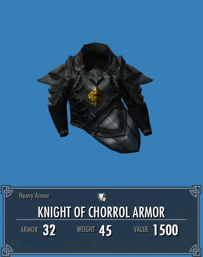 Knight of Chorrol Armor | Legacy of the Dragonborn | Fandom