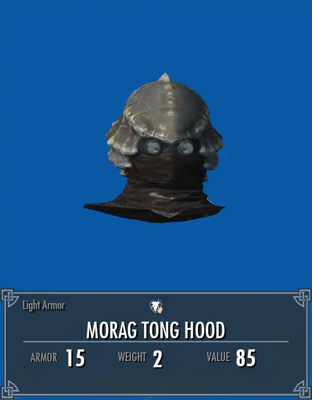 Morag Tong Hood | Legacy of the Dragonborn | Fandom