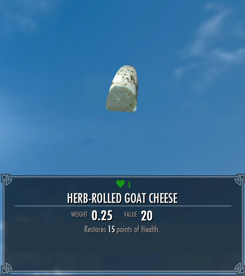 Herb-Rolled Goat Cheese | Legacy of the Dragonborn | Fandom