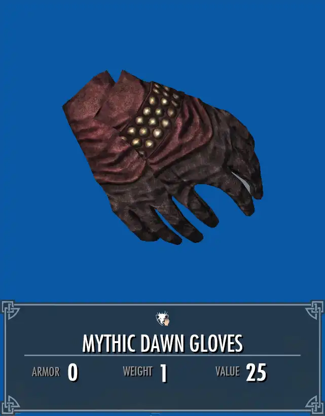 Mythic Dawn Gloves | Legacy of the Dragonborn | Fandom