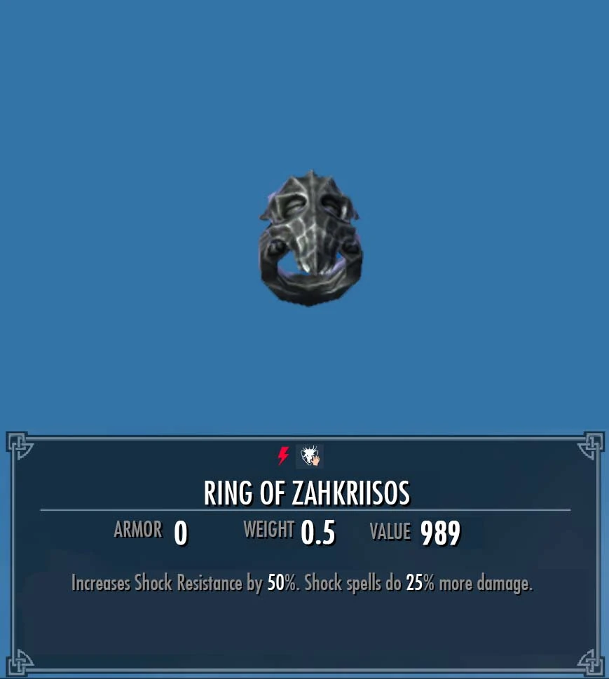Ring of Zahkriisos | Legacy of the Dragonborn | Fandom