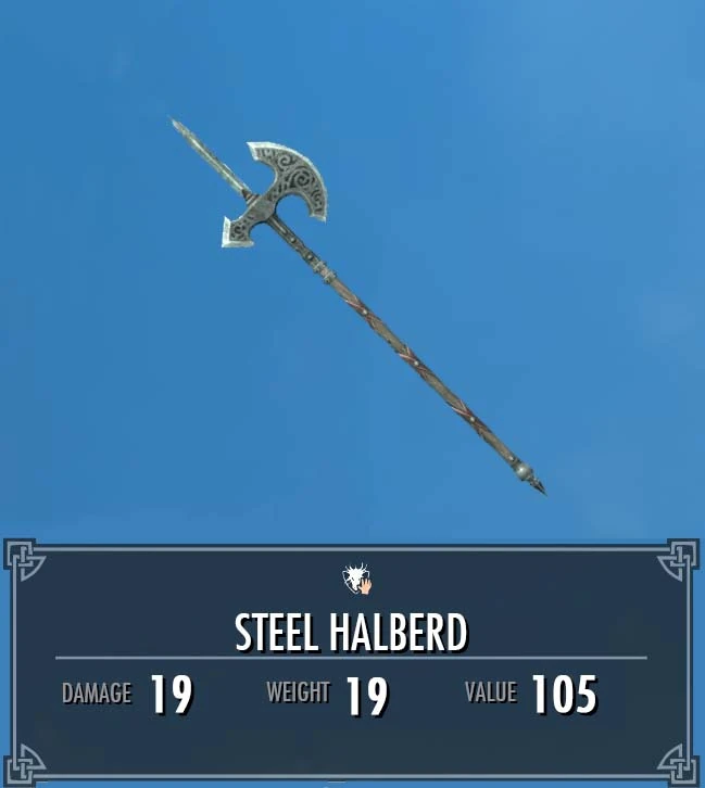 Steel Halberd | Legacy of the Dragonborn | Fandom