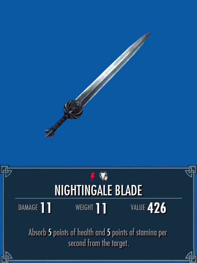 Nightingale Blade | Legacy of the Dragonborn | Fandom