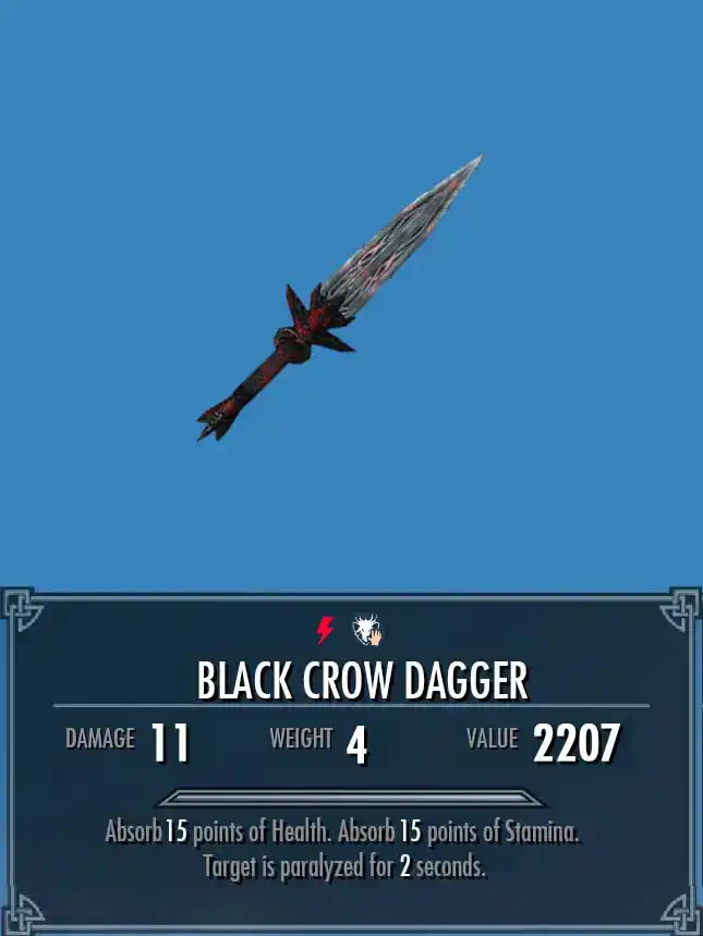 Black Crow Dagger | Legacy of the Dragonborn | Fandom