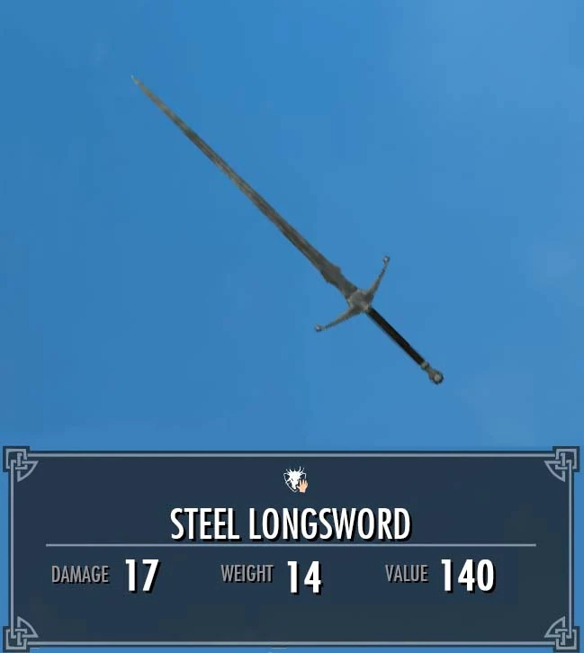 Steel Longsword | Legacy of the Dragonborn | Fandom