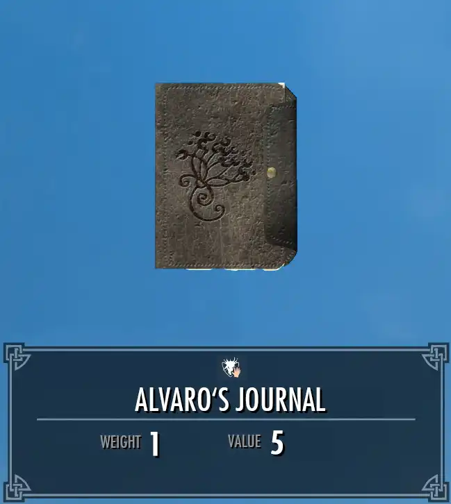 Alvaro's Journal | Legacy of the Dragonborn | Fandom