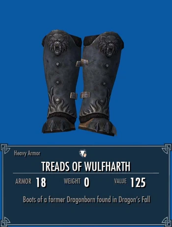 Treads of Wulfharth | Legacy of the Dragonborn | Fandom