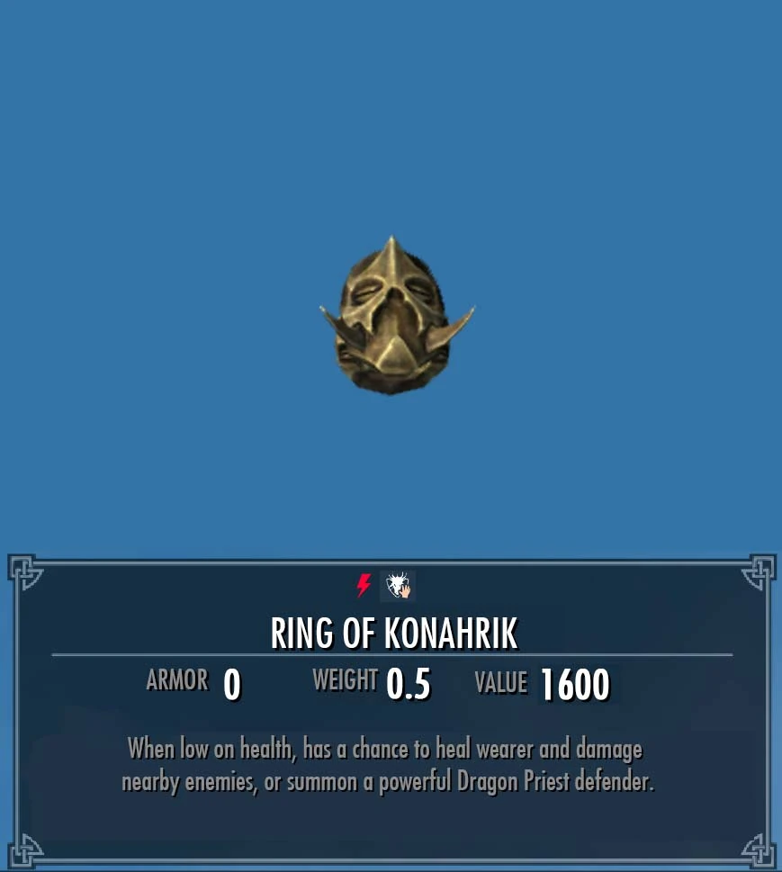 Ring of Konahrik | Legacy of the Dragonborn | Fandom