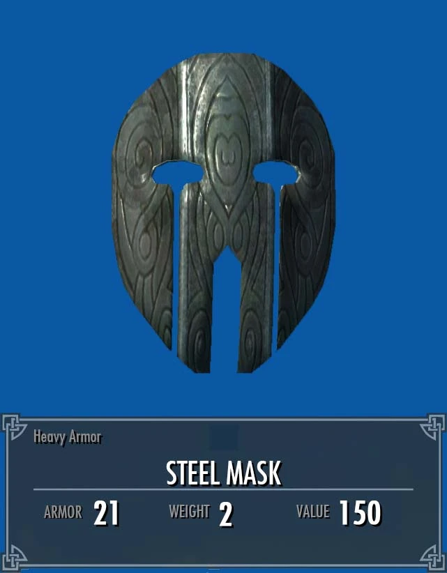 Steel Mask | Legacy of the Dragonborn | Fandom