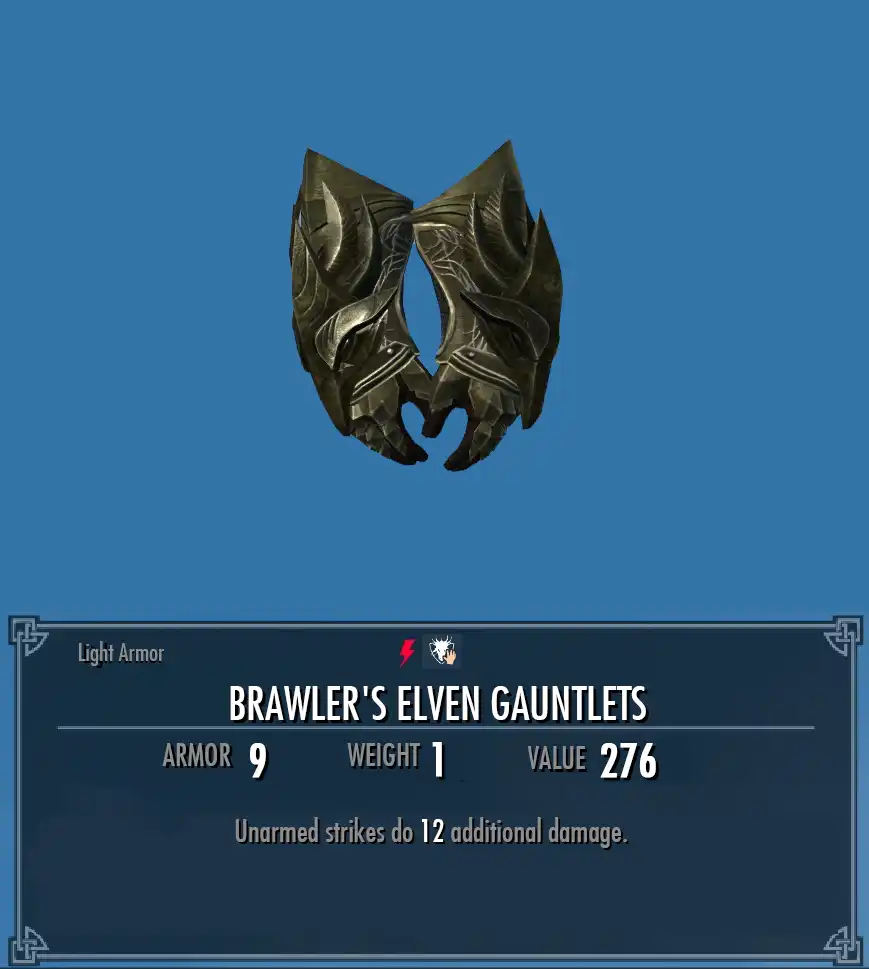 Brawler's Elven Gauntlets | Legacy of the Dragonborn | Fandom