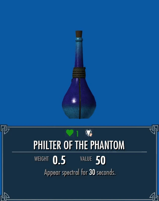Philter of the Phantom | Legacy of the Dragonborn | Fandom