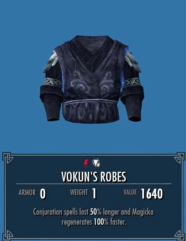 Vokun's Robes | Legacy of the Dragonborn | Fandom