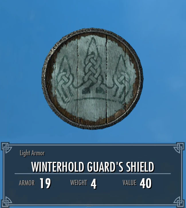 Winterhold Guard's Shield | Legacy of the Dragonborn | Fandom