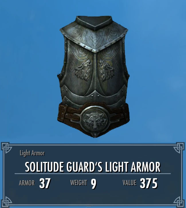 Solitude Guard's Light Armor | Legacy of the Dragonborn | Fandom