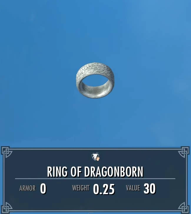 Ring of Dragonborn (silver) | Legacy of the Dragonborn | Fandom