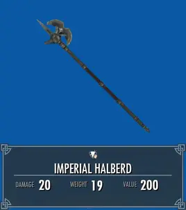 Imperial Halberd | Legacy of the Dragonborn | Fandom