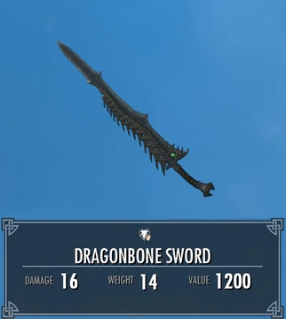 Dragonbone Sword