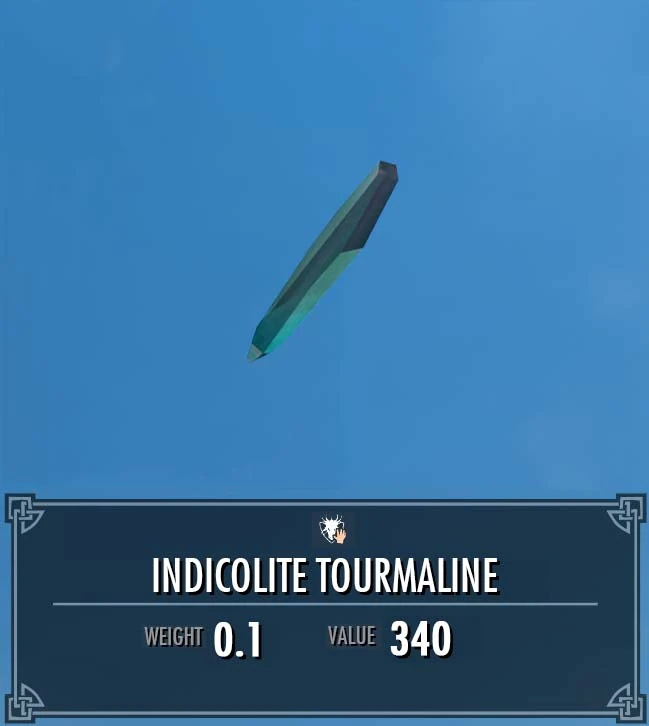 Indicolite Tourmaline | Legacy of the Dragonborn | Fandom