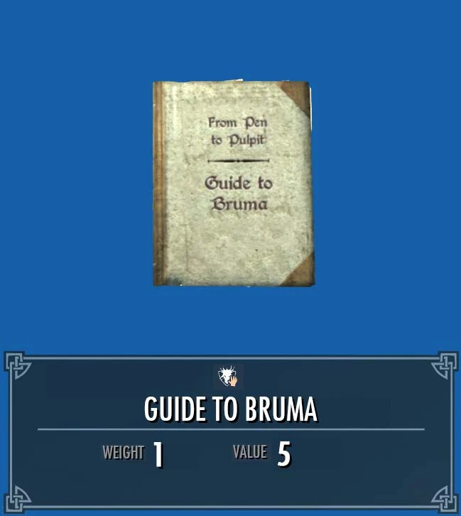 Guide to Bruma | Legacy of the Dragonborn | Fandom